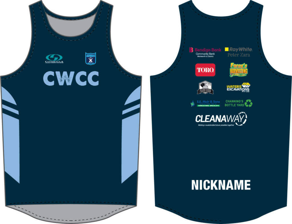 Ladies Tasman Training Singlet - Coomealla Wentworth Cricket Club ...