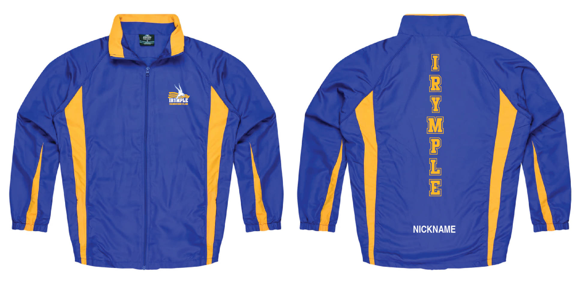 Kids Eureka Track Jacket – ISC - Laser Signs & Print