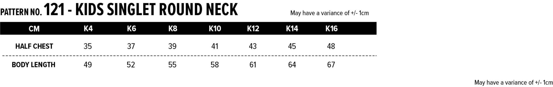 Kid’s Sublimated Training Singlet – GGFNC - Laser Signs & Print